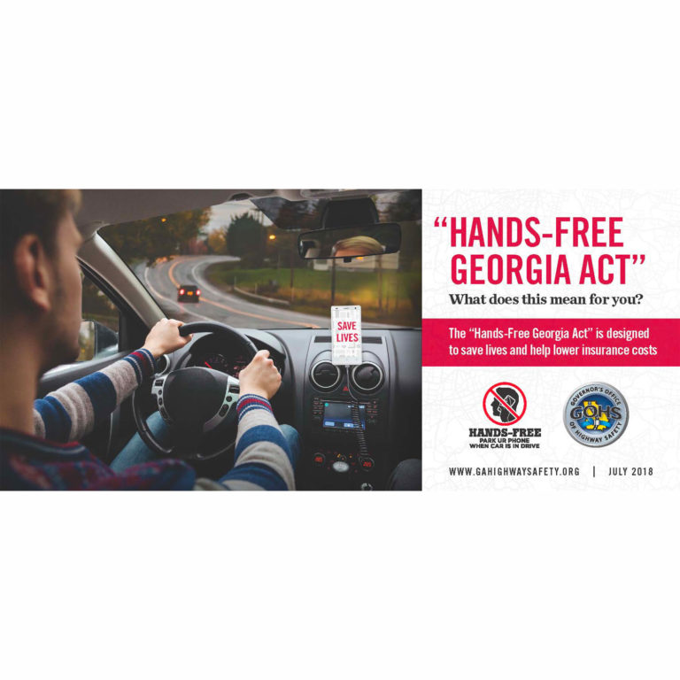 Hands Free Georgia Act – Home | Georgia Governor's Office of Highway Safety