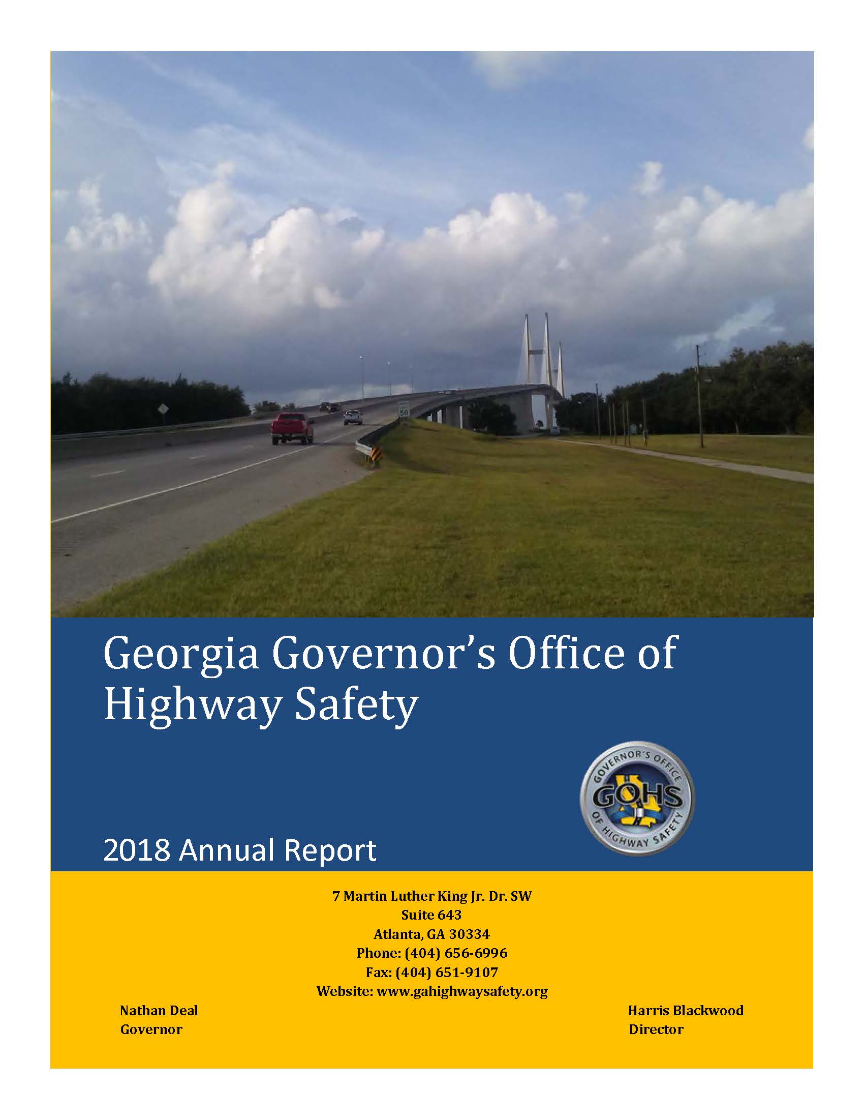 Annual Reports – Home | Georgia Governor's Office of Highway Safety