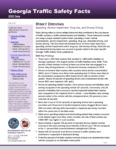 Impaired Driving – Home | Georgia Governor's Office of Highway Safety